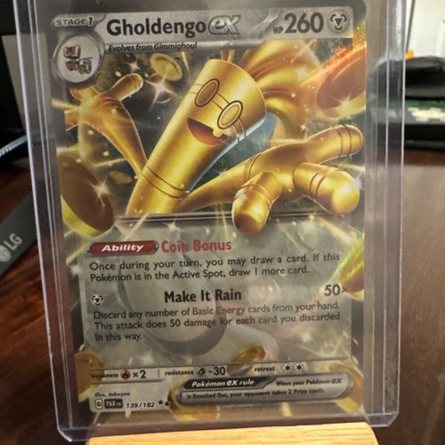 Gholdengo EX 139/182 Prize Pack Series Cards Holo | eBay