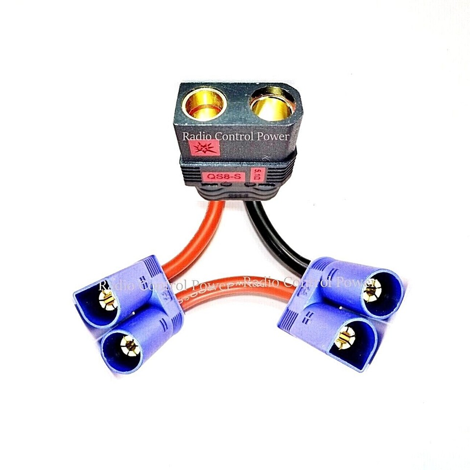 RCP-QS8 FEMALE TO IC5/EC5 MALE ANTI SPARK SERIES HARNESS 8/10 awg ...