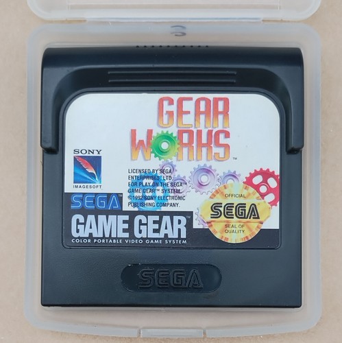 Gear Works (Sega Game Gear) - Cartridge and Case | eBay
