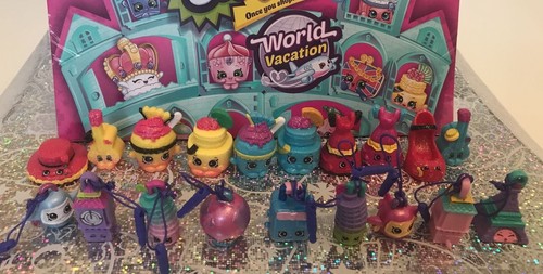 Shopkins Season 8 Europe World Vacation shopkin glitter & Charms fs $25 ...