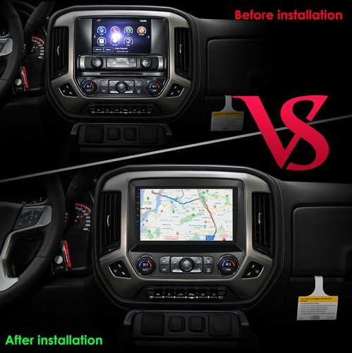 For Chevrolet Silverado GMC Sierra 2014-2018 Android 12 CarPlay Car ...