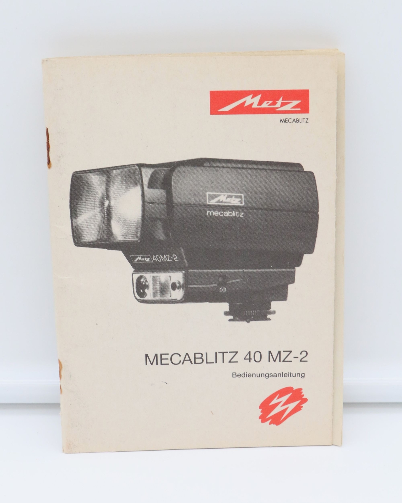 Gebrauchsanweisung Metz Mecablitz 40 MZ-2 Bedienungsanleitung | eBay