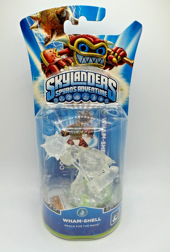 Skylanders Spyro's Adventure Figure - Crystal Clear Wham Shell Boxed ...