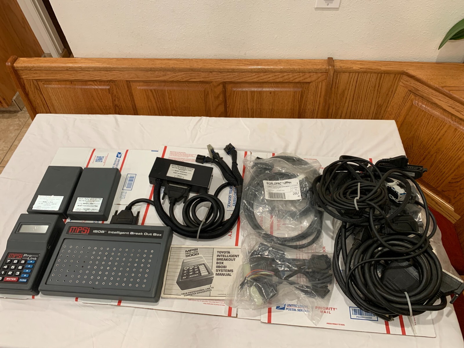 MPSI Pro Link 9000 Computer Diagnostic Code Scanner & Break Out Box for ...