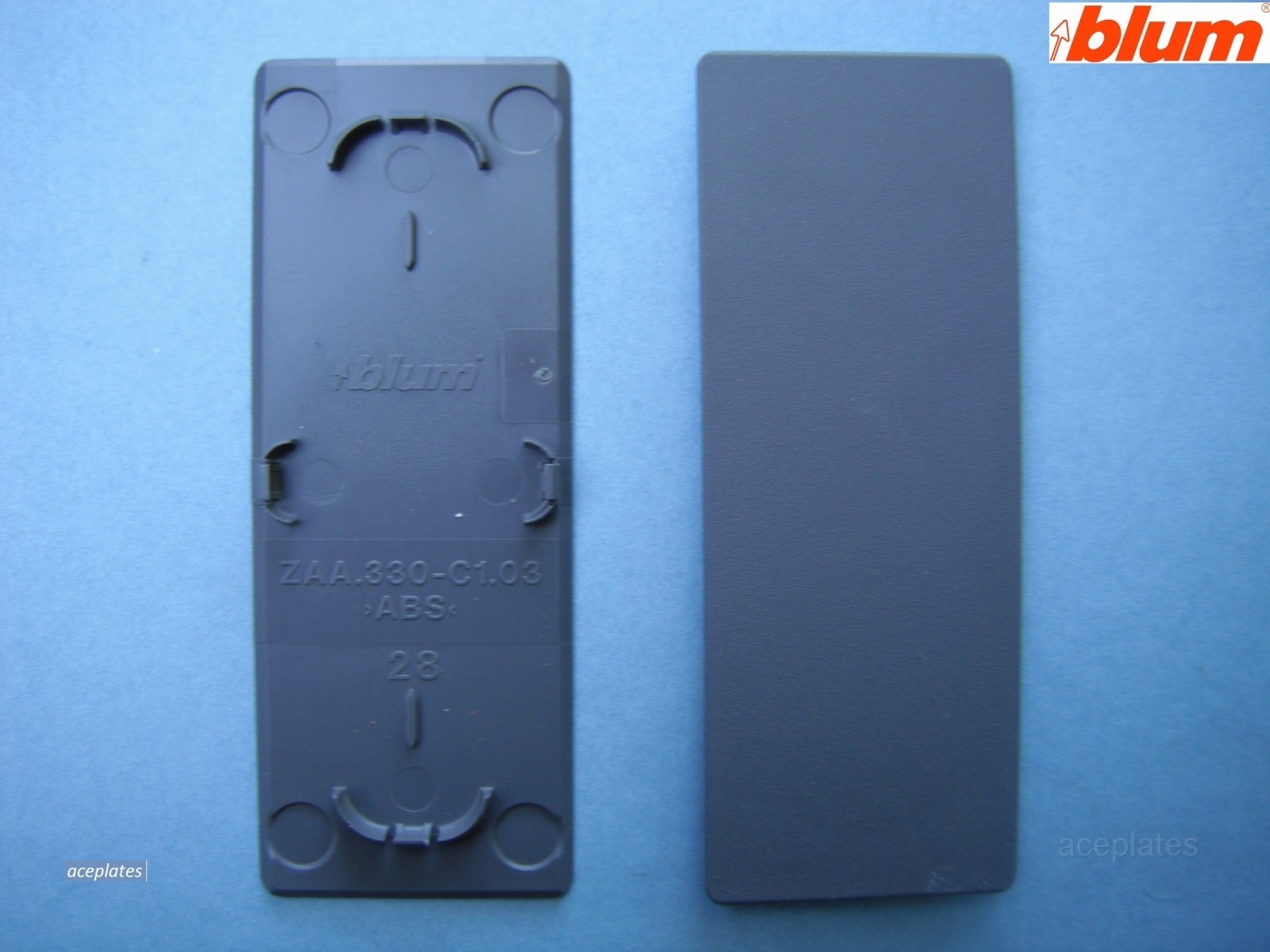 Pack of 10 Blum Tandembox, Antaro, Intivo, Drawer Cover Caps, Grey ...