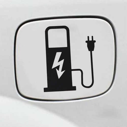 12*10cm EV Electric Vehicle Car Sticker Decal Funny Truck Battery ...