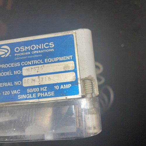 Boiler blowdown, conductivity controller Lakewood Instruments model ...