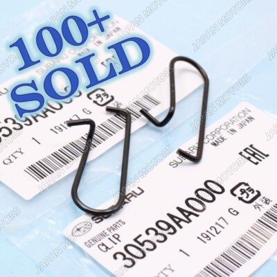 GENUINE SUBARU LEGACY IMPREZA FORESTER CLUTCH RELEASE BEARING CLIP x2 ...