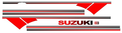 SUZUKI SAMURAI DECALS LINES STICKERS CALCOMANIAS GRAFICAS FROM RED TO ...