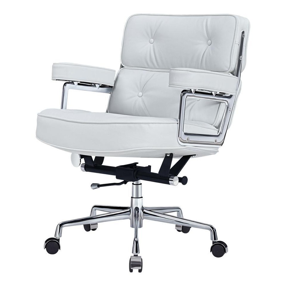 Computer Gaming Office Chair Lounge Chair and Ottoman Leather Task Desk ...