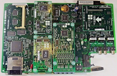Toshiba Strata CTX CIX 100 | ACTU1A V2D KSU Main Central Processor + 4 ...