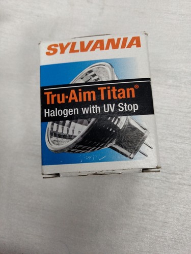 SYLVANIA Tru-Aim Titan Halogen 12V 50W, with UV Stop MR16Q/40/FL/T | eBay