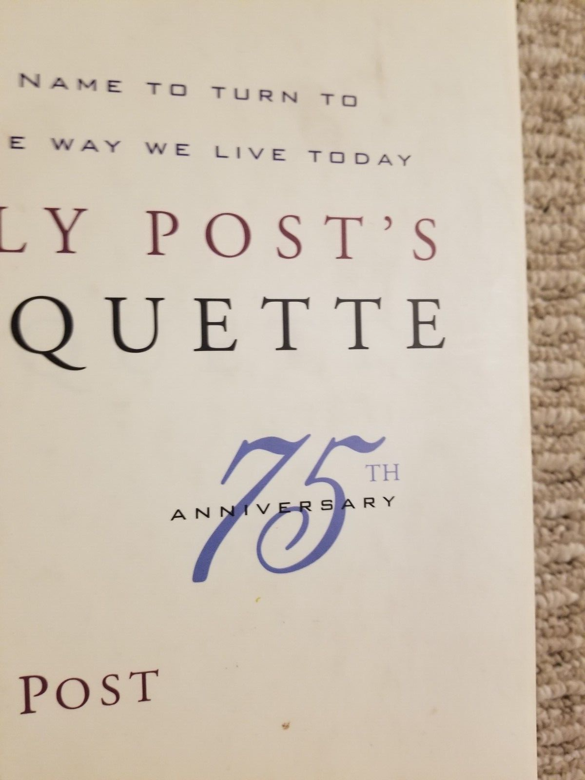 Emily Post's Etiquette Ser.: Emily Post's Etiquette : Indexed by Peggy ...