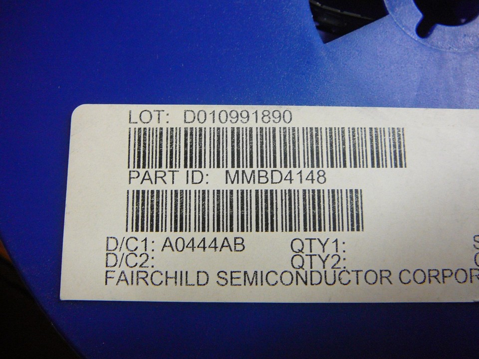 FAIRCHILD SEMI MMBD4148 Diode General Purpose 75V 200mA SOT23-3 *NEW ...