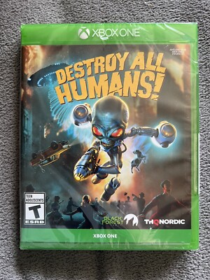 Destroy All Humans! Microsoft Xbox One Xbox 1 Brand New Sealed ...