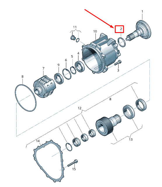 Audi 0B6409399 Genuine OEM Flange Seal for sale online | eBay