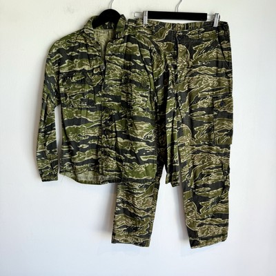 Vietnam War Original Tiger Stripe Camo Jacket & Pants Set | eBay