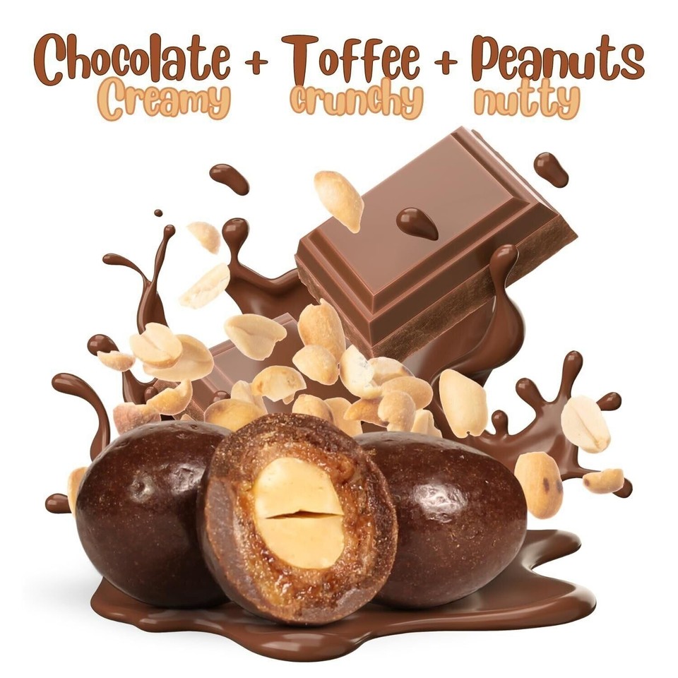 Milk Chocolate Toffee Coated Peanuts by It's Delish, 5 Lbs | eBay