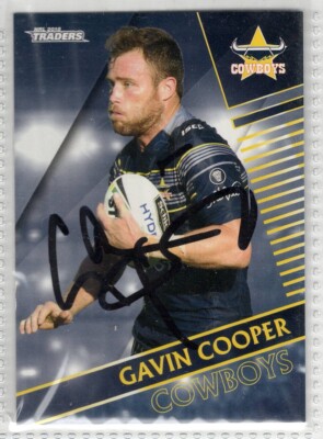 🔥 2018 TRADERS BASE SIGNED CARD GAVIN COOPER #82 🔥 | eBay Australia