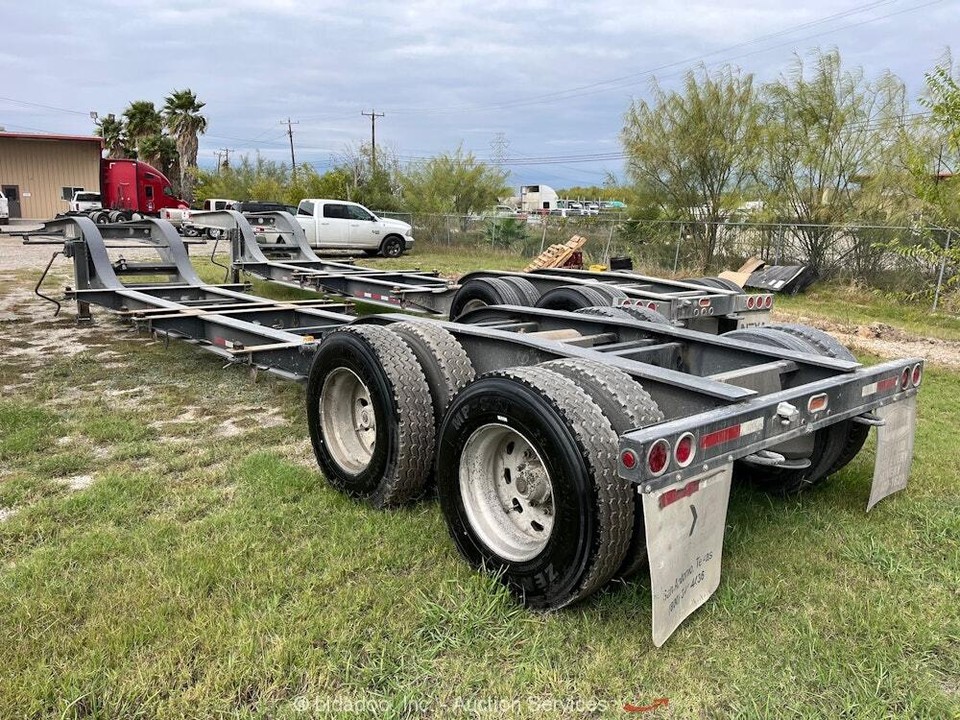 2022 EXA Industrial Hulk 42' T/A Sand Container Chassis Trailer bidadoo ...