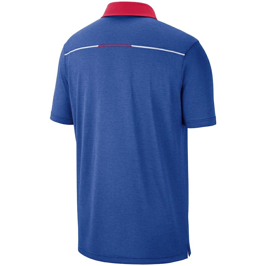 Chicago Cubs Polo Shirt Nike Performance Dri Fit Wicking Blue Men's XL ...