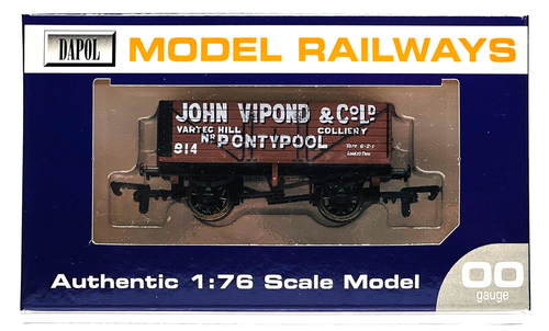 DAPOL 00 GAUGE - JOHN VIPOND VARTEG HILL 814 (PONTYPOOL BLAENAVON ...