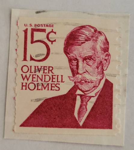 VINTAGE ~ U.S. Postage Stamp ~ Oliver Wendell Holmes ~ 15¢ Red ~ 1968 - 16 | eBay