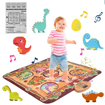 Dance Mat for Kids, 2 Player Light Up Dance Pad for Girls Boys Toddlers ...