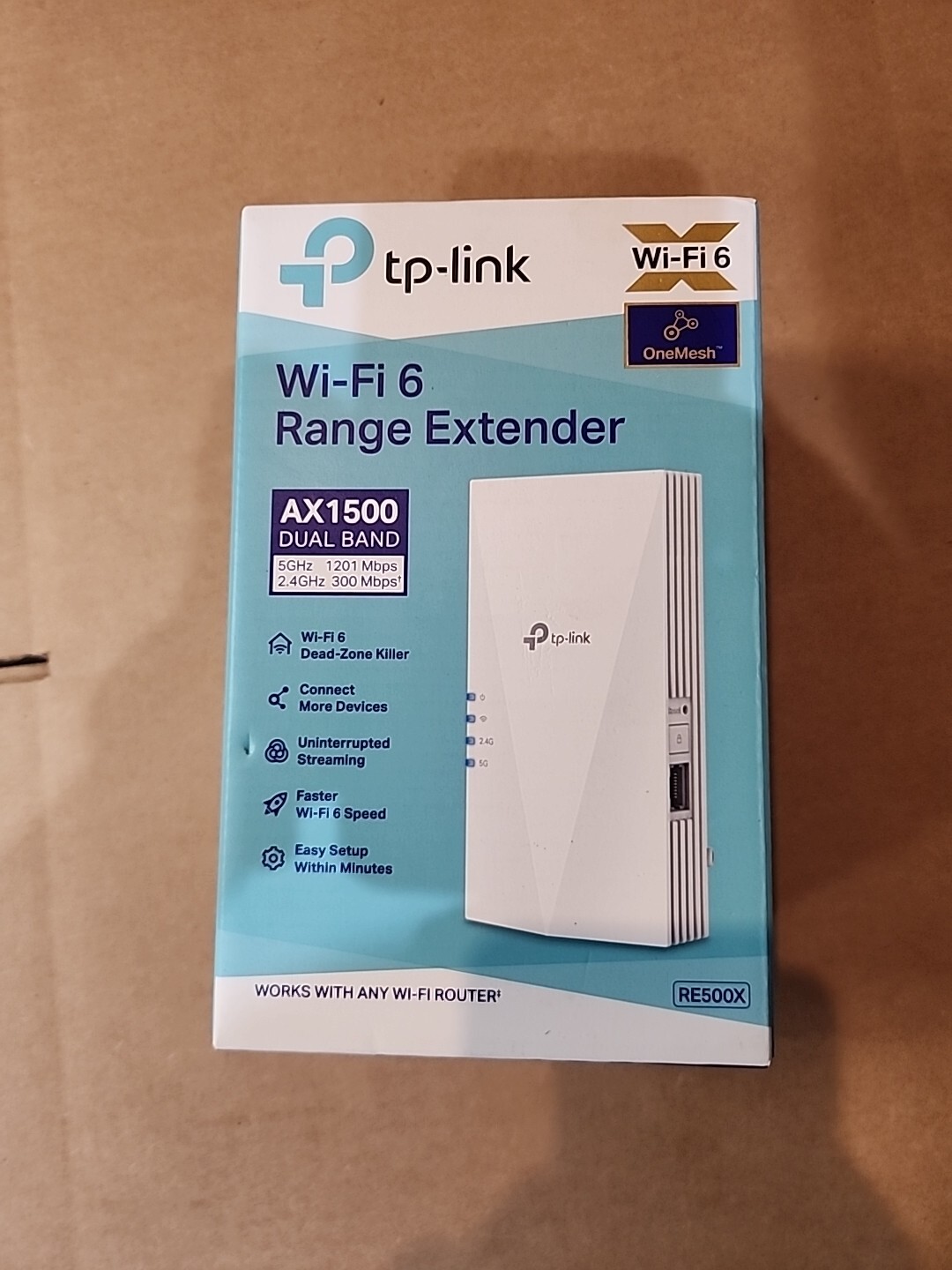 TP-Link Wi-Fi 6 Range Extender RE500X | eBay