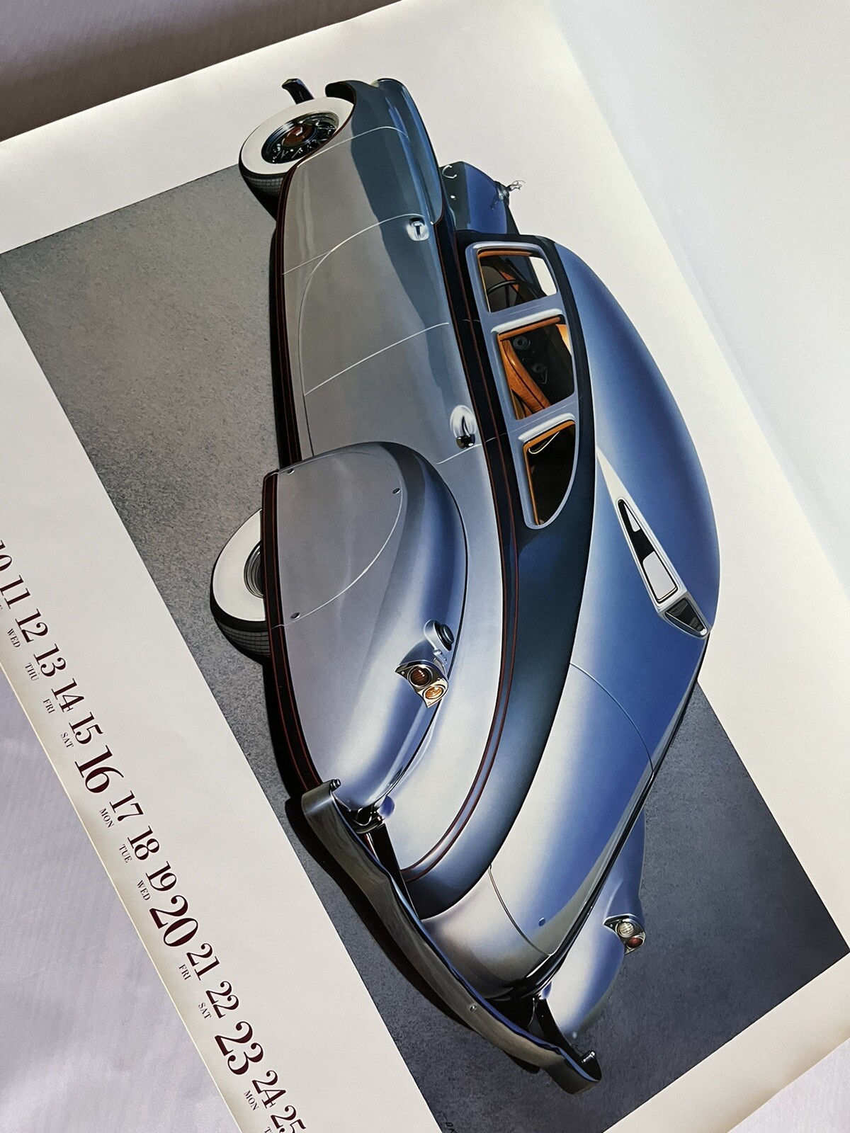 Behring Car Museum Blackhawk 1990 Large Art Photo Wall Calendar of ...