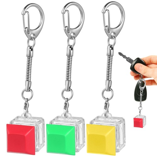 3 Pcs Small Keyboard Pendant Keys Ring Computer Keychain Kids Playset ...
