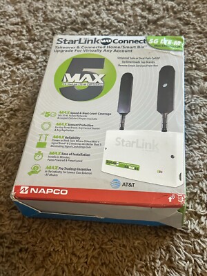 Napco StarLink Max Connect SLE-MAXA-C 5G Dual Path Alarm Communicator ...