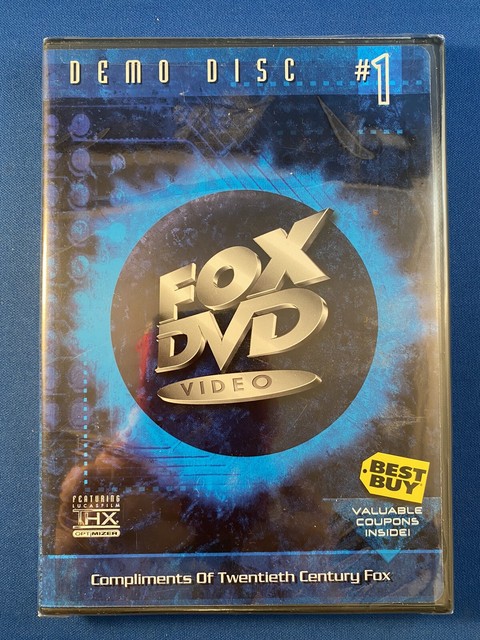 Fox DVD Demo Disc 1 Featuring Lucasfilm Best Buy - B622 for sale online ...