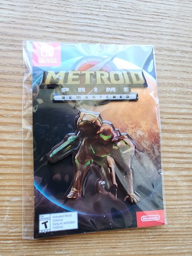 Metroid Prime Remastered BIG Pin Set - My Nintendo Rewards Exclusive IN ...
