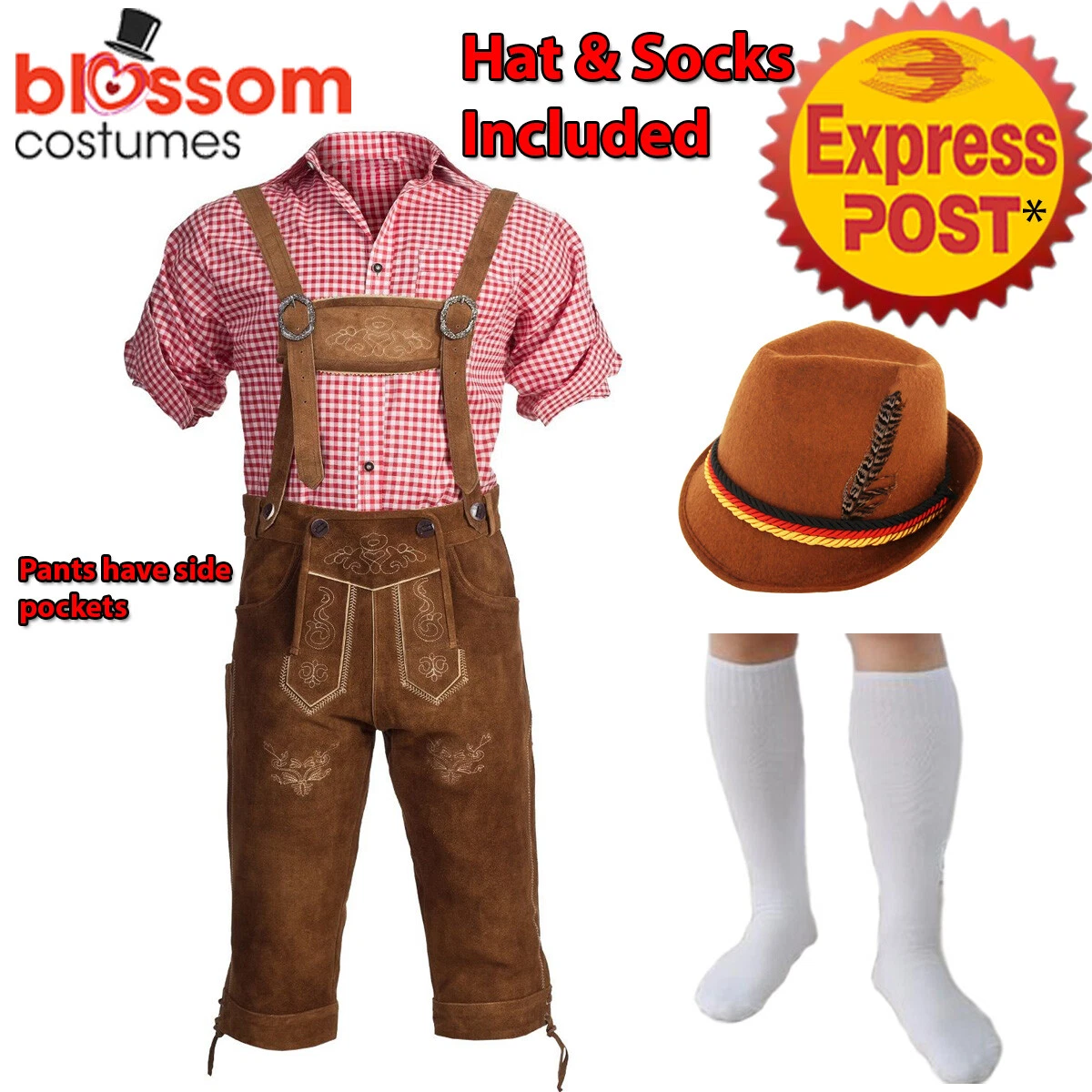 Authentic Lederhosen Hat