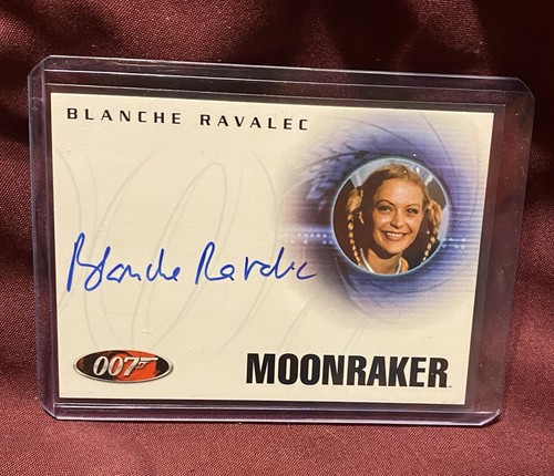 Rittenhouse James Bond Blanche Ravalec Autograph Card. Moonraker. A34 ...