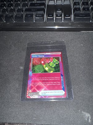 Unfair Stamp 165/167 NM/M Twilight Masquerade Pokemon Card | eBay