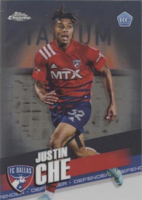 2022 Topps Chrome MLS - Justin Che #157 (RC) for sale online | eBay