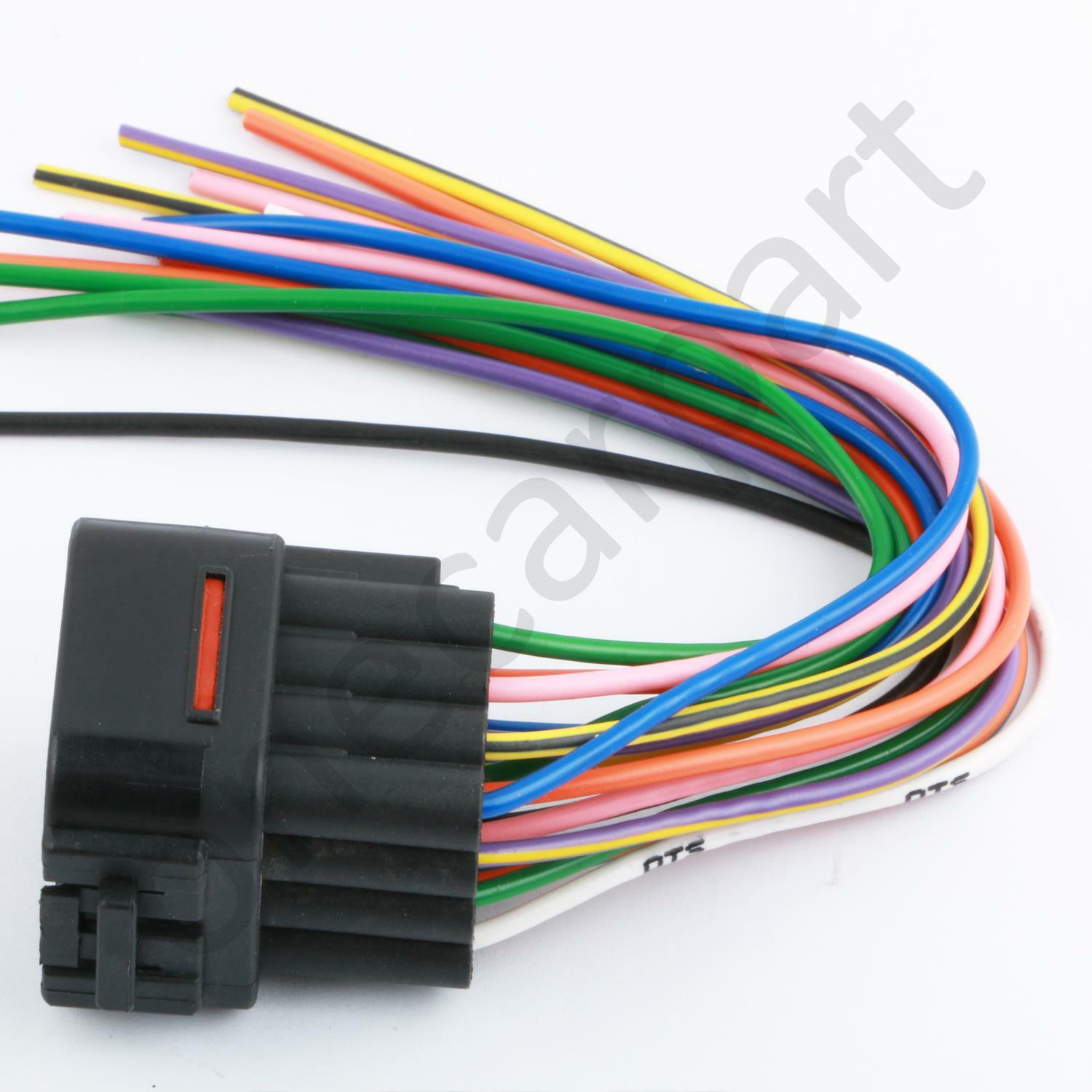 16 Pin Port Universal Connectors Pre Wired Loom Harness Sockets | eBay UK