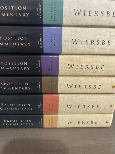 The Bible Exposition Commentary (6 Volume Hardcover Set) Warren Wiersbe ...