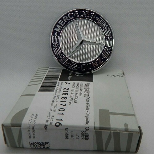 Genuine Mercedes-Benz A-Class B-Class CLA GLA CLS Flat Bumper Badge ...