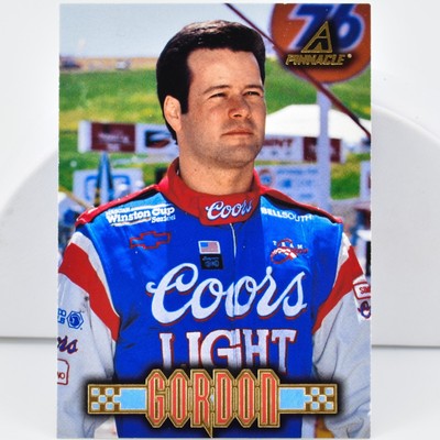 Vintage 1997 Robby Gordon NASCAR Racing Stats Pinnacle Trading Card #14 ...