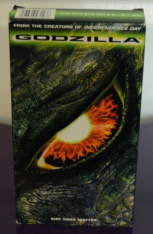 Godzilla (VHS, 1998, Closed Captioned), VHS-USED-Great Condition ...