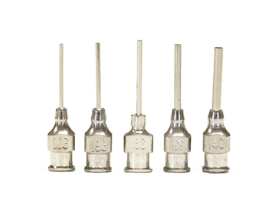 3 Fine Precision Metal Tip Soft Squeeze Bottles HENNA Glue Paint Food ...