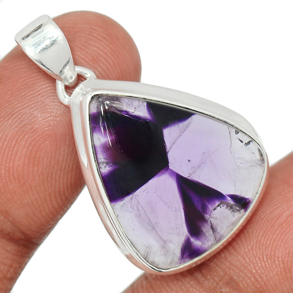 Natural Atomic Amethyst Star 925 Sterling Silver Pendant Jewelry ...