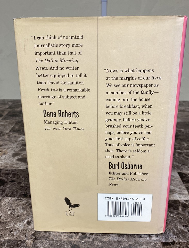 Fresh Ink : Behind the Scenes of a Major Metropolitan Newspaper (Book ...