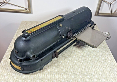 Binding, Embossing & Printing - Todd Protectograph Check Writer