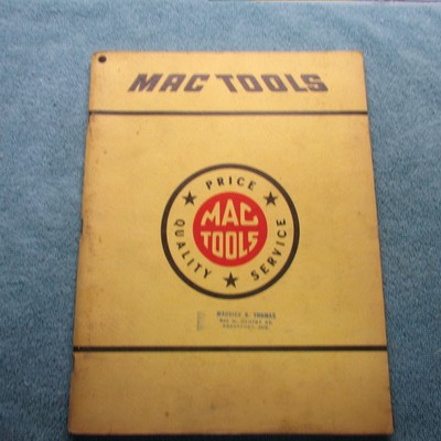 Mac Tools Catalog # 60 1960 Issue | eBay