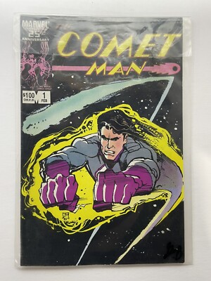 Marvel 25th anniversary Comet man 1986 comics | eBay