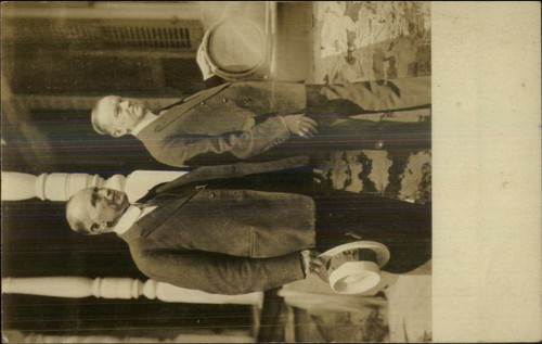 President Calvin Coolidge & Father John c1920s Real Photo Postcard | eBay
